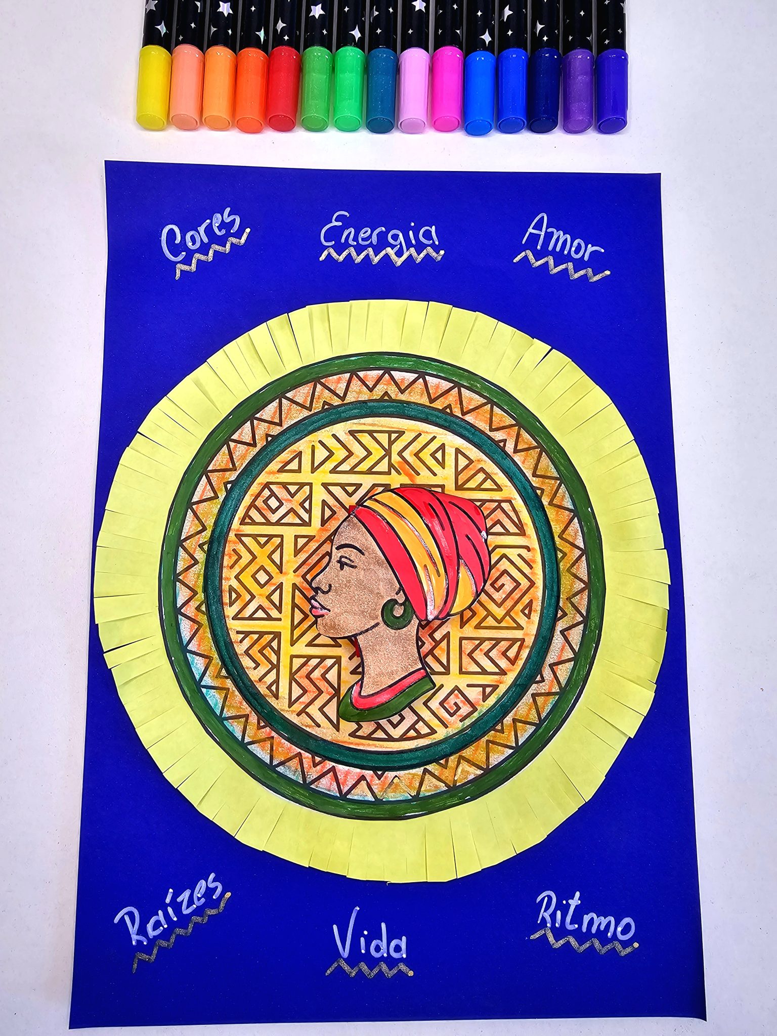 Mandalas Africanas 3D para Colorir — Bônus especial Jogo Africano Shisima! – Ateliê Digital da Li