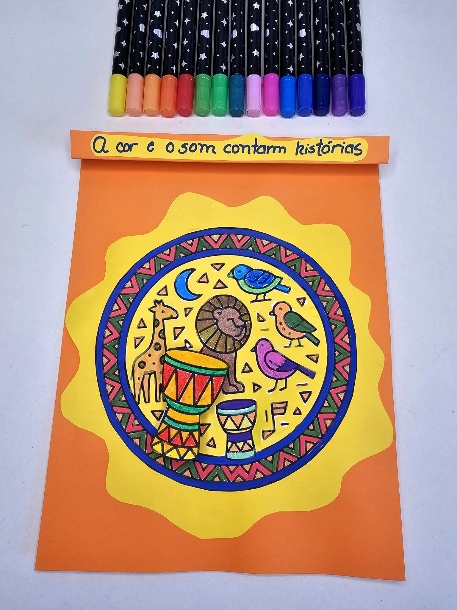 Mandalas Africanas 3D para Colorir — Bônus especial Jogo Africano Shisima! – Ateliê Digital da Li